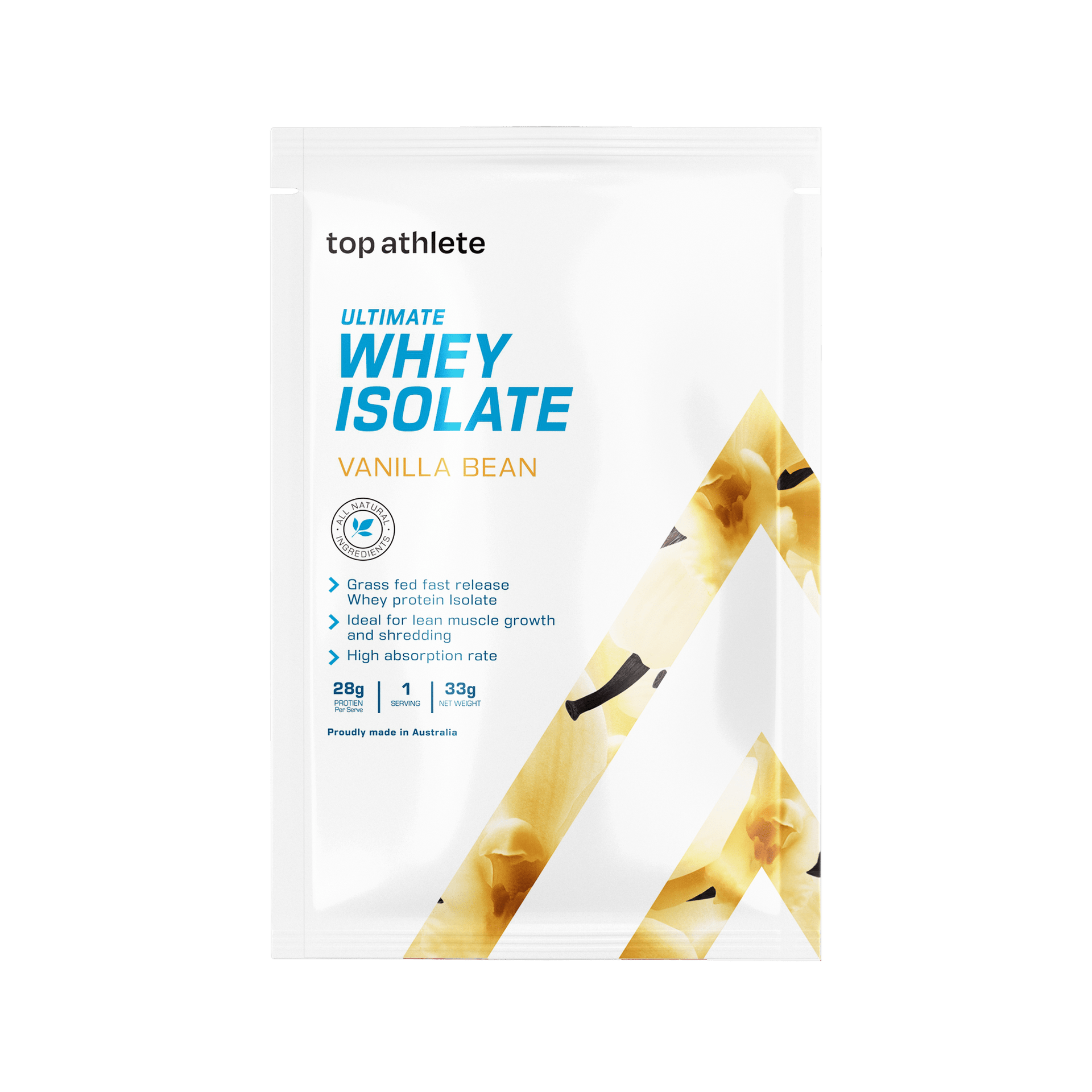 Grass Fed Whey Isolate - Sample Pack | Top Athlete Australia