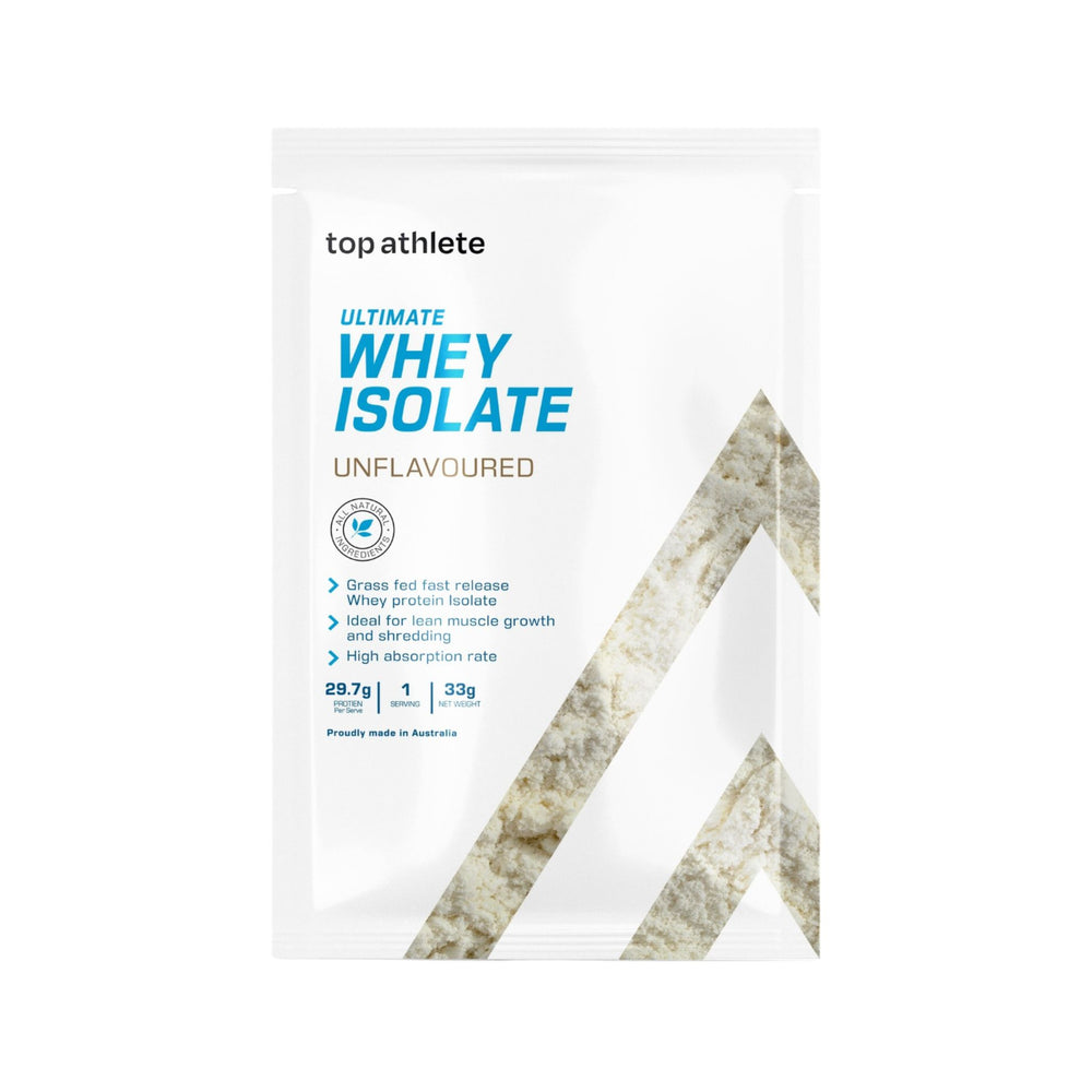 Grass Fed Whey Isolate - Sample Pack | Top Athlete Australia